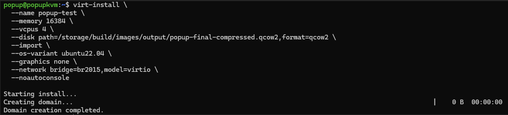 Setup and Deployment - PopUp Mainframe