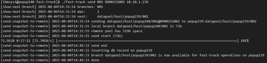FastTrack - PopUp Mainframe